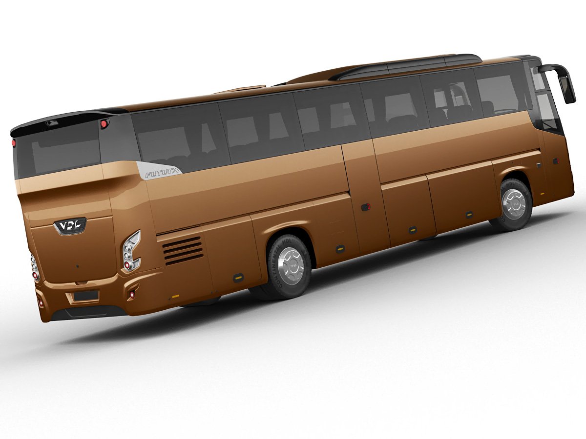 VDL Bova Futura coach 3D Model in Bus 3DExport