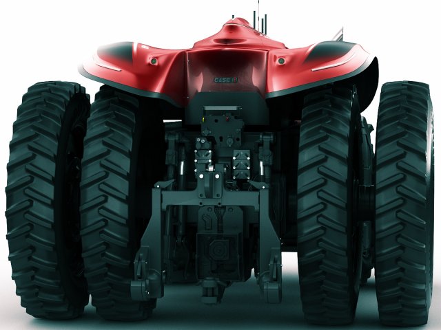 case ih autonomous concept tractor 3D Model in Heavy Equipment 3DExport