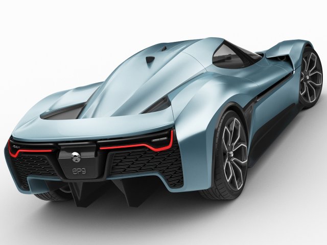 nio ep9 3D Model in Racing 3DExport