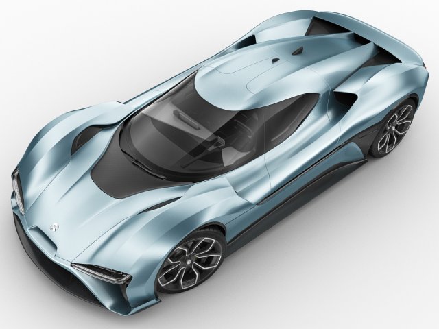 nio ep9 3D Model in Racing 3DExport