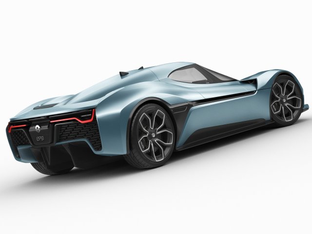 nio ep9 3D Model in Racing 3DExport