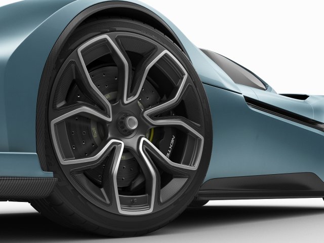 nio ep9 3D Model in Racing 3DExport