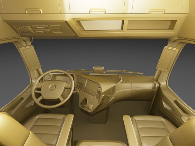 mercedes urban etruck 3D Model in Truck 3DExport