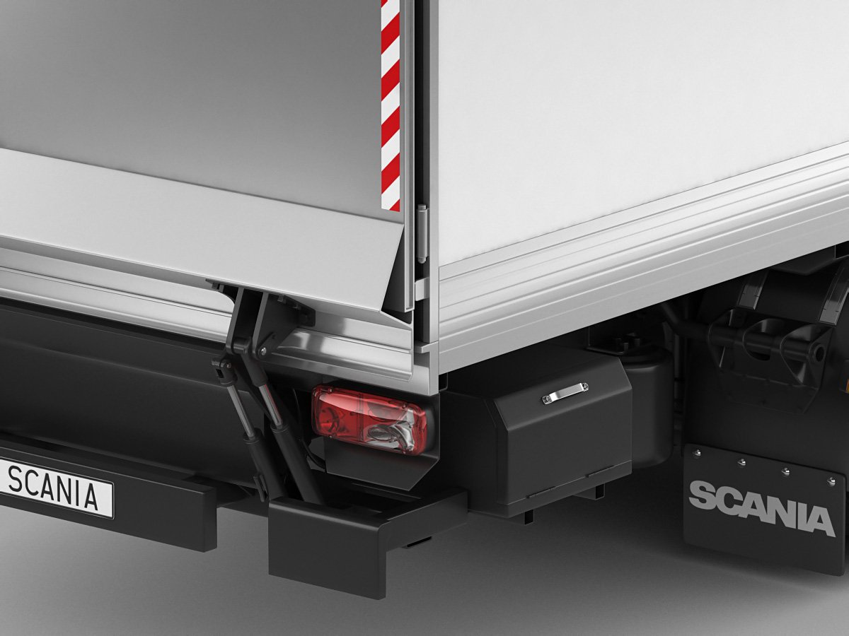 Scania P-series 2018 rigid truck 3D Model in Truck 3DExport