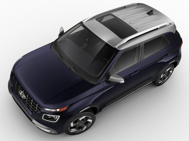 hyundai venue 2020 3D Model in Compact Cars 3DExport