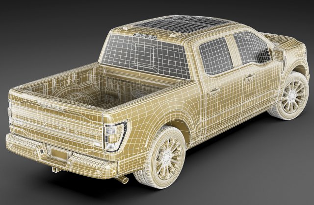 f-150 limited 2021 3D Model in SUV 3DExport