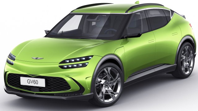 Genesis GV60 2022 3D Model in SUV 3DExport