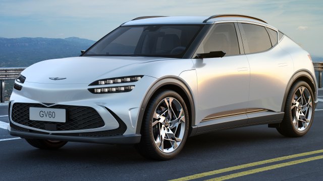 Genesis GV60 2022 3D Model in SUV 3DExport