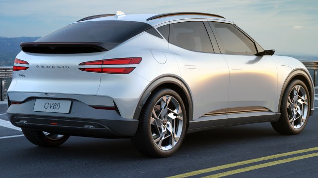 Genesis GV60 2022 3D Model in SUV 3DExport
