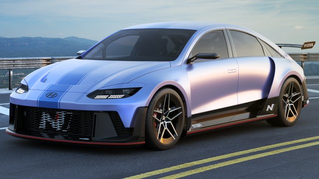 Hyundai RN22e Concept 3D Model in Racing 3DExport