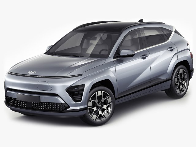 Hyundai Kona Electric EV 2024 3D Modell