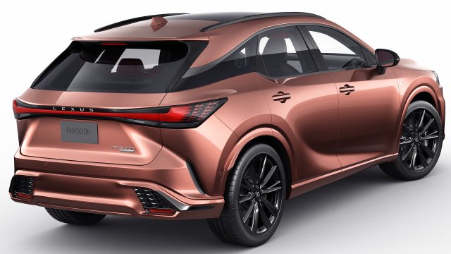 Lexus RX500 F-sport 2023 3D Model in SUV 3DExport