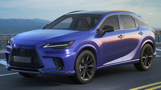 Lexus RX500 F-sport 2023 3D Model in SUV 3DExport