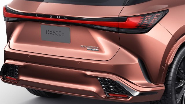 Lexus RX500 F-sport 2023 3D Model in SUV 3DExport