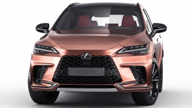 Lexus RX500 F-sport 2023 3D Model in SUV 3DExport