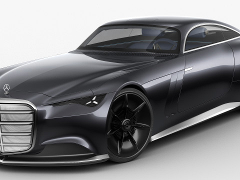 Mercedes-Benz Vision Iconic Concept 2025 3D Model in Concept 620595 ...