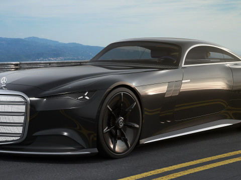 Mercedes-Benz Vision Iconic Concept 2025 3D Model in Concept 620595 ...