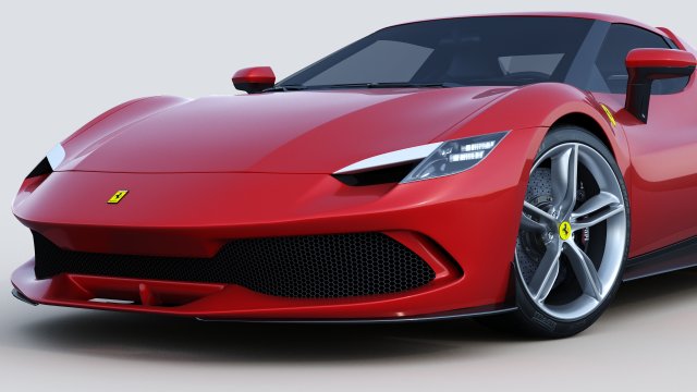 Ferrari 296 gtb 2022 3D Model in Sport Cars 3DExport