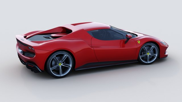 Ferrari 296 gtb 2022 3D Model in Sport Cars 3DExport
