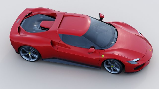 Ferrari 296 gtb 2022 3D Model in Sport Cars 3DExport