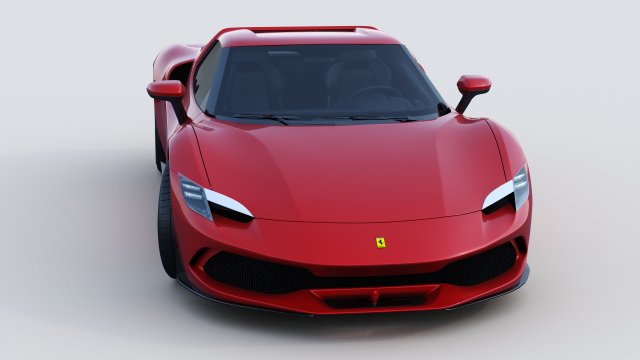 Ferrari 296 gtb 2022 3D Model in Sport Cars 3DExport