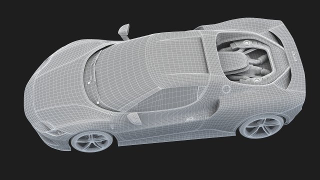 Ferrari 296 gtb 2022 3D Model in Sport Cars 3DExport