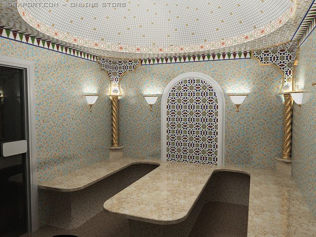 hamam4 3D Model in Bathroom 3DExport