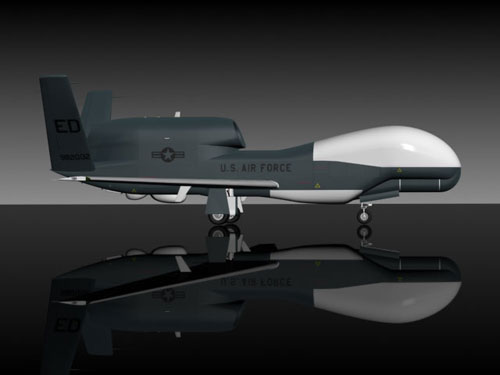 global hawk uav 3D Models in Artillery 3DExport