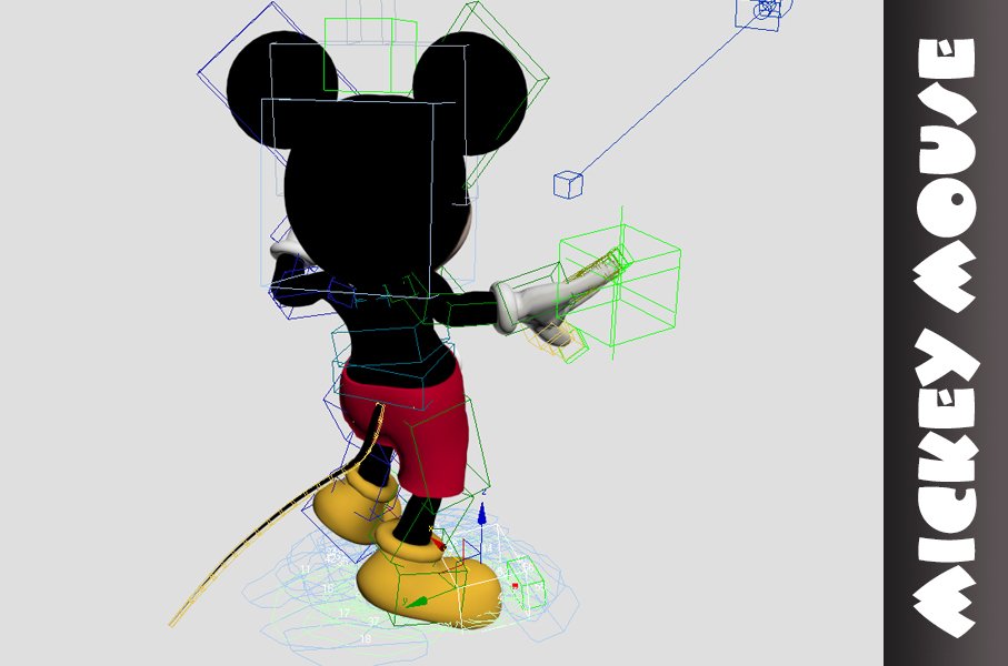 mickey mouse rigged 3d model 3D Models in Cartoon 3DExport