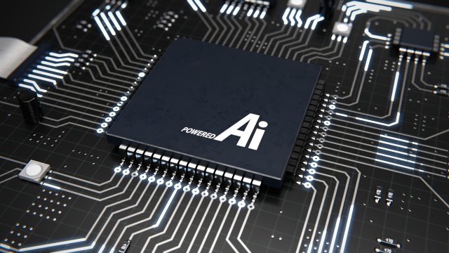 Electronic Circuit PBR 3D Model in Parts 3DExport