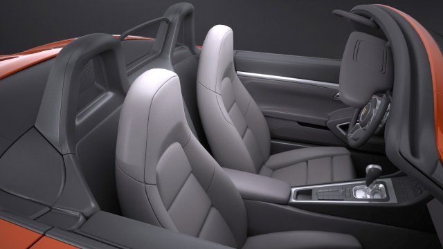 Porsche 718 boxster 2017 3D Model in Sport Cars 3DExport