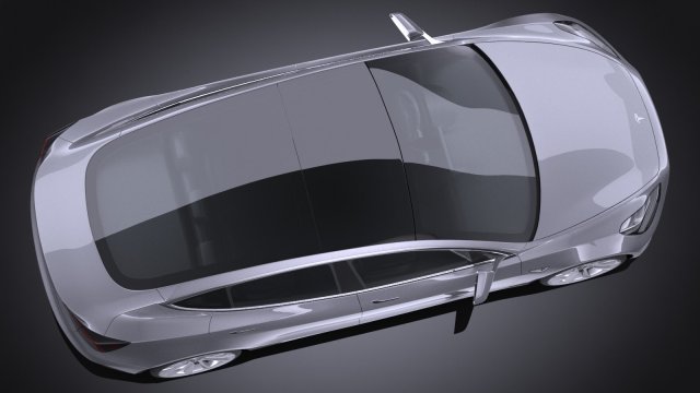 Tesla model 3 2018 3D Model in Sedan 3DExport
