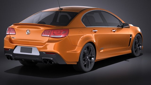 Holden vf commodore ssv 2014 vray 3D Model in Sedan 3DExport