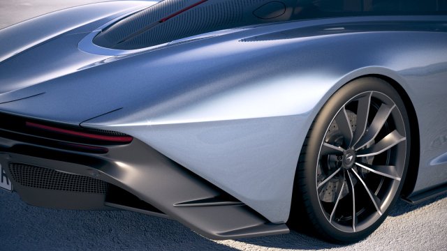 Mclaren Speedtail 2020 3D Model in Sport Cars 3DExport