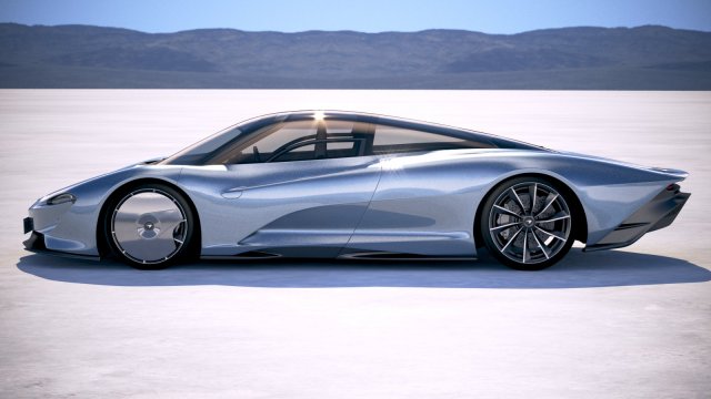 Mclaren Speedtail 2020 3D Model in Sport Cars 3DExport