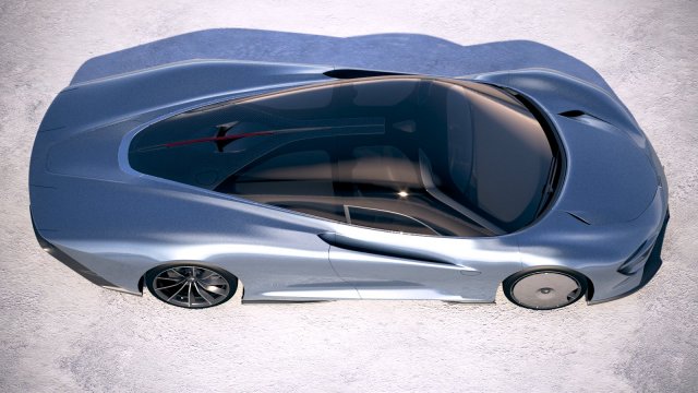 Mclaren Speedtail 2020 3D Model in Sport Cars 3DExport