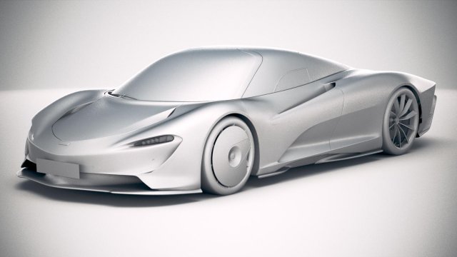 Mclaren Speedtail 2020 3D Model in Sport Cars 3DExport