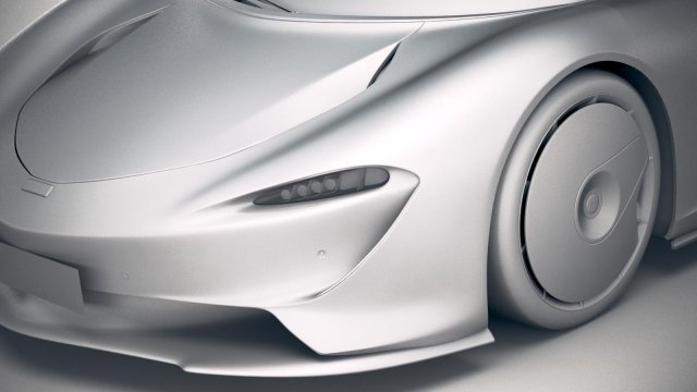 Mclaren Speedtail 2020 3D Model in Sport Cars 3DExport