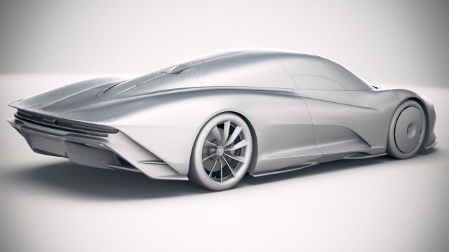 Mclaren Speedtail 2020 3D Model in Sport Cars 3DExport