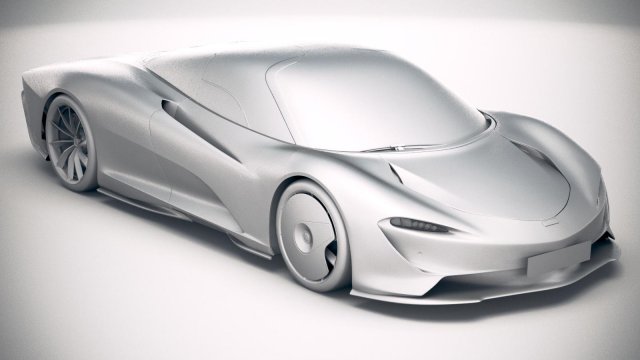 Mclaren Speedtail 2020 3D Model in Sport Cars 3DExport