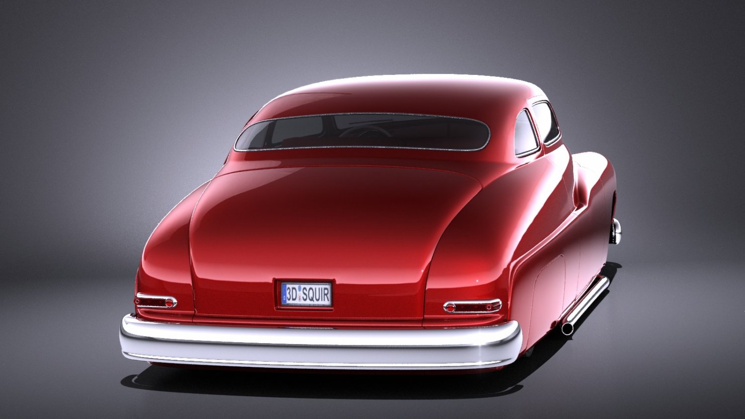 1950 Mercury Lead Sled Wallpaper