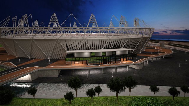 olympic stadium london 3D Model in Stadium 3DExport