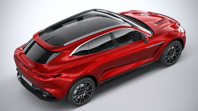 aston martin dbx 2021 3D Model in SUV 3DExport