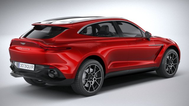aston martin dbx 2021 3D Model in SUV 3DExport