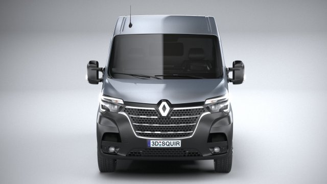 renault master l2h2 2020 3D Model in Van and Minivan 3DExport