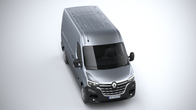 renault master l2h2 2020 3D Model in Van and Minivan 3DExport
