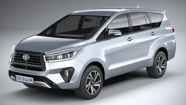 toyota inovva kijang 2021 Model 3D in Van dan Minivan 3DExport