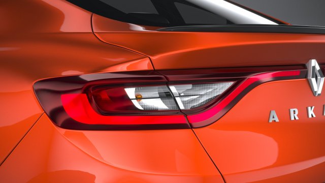 renault arkana rs-line 2022 3D Model in SUV 3DExport