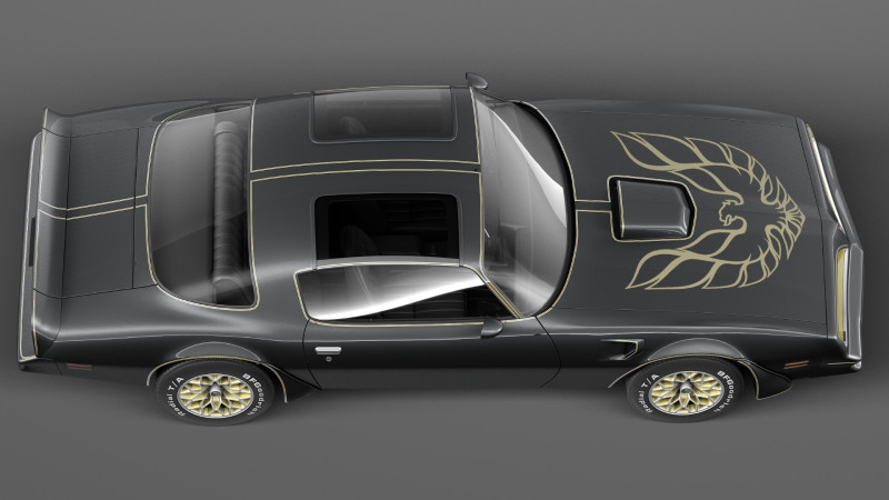 Pontiac Firebird Trans Am 1979-1981 SE Bandit 3Dモデル in クラシックカー 3DExport