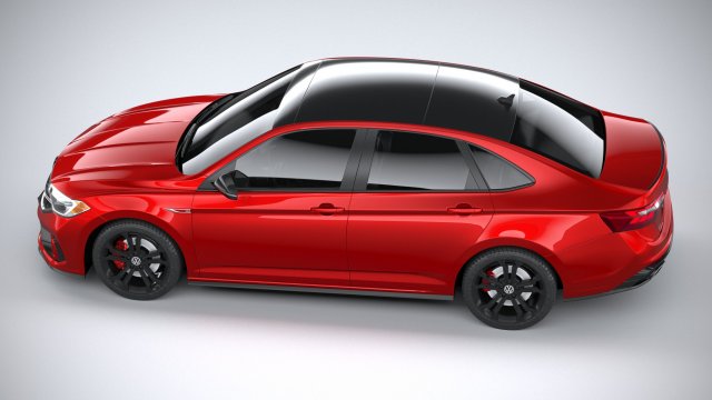 volkswagen jetta gli 2022 3D Model in Sedan 3DExport